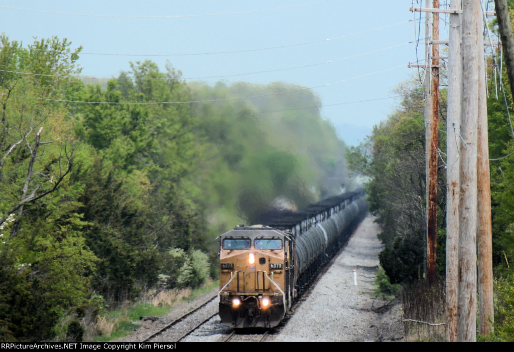 UP 6575 CSX Train K036 Crude Oil Loads